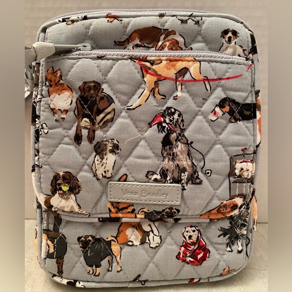 Vera Bradley | Bags | Vera Bradley Rfid Mini Hipster Cross Body In Dog ...